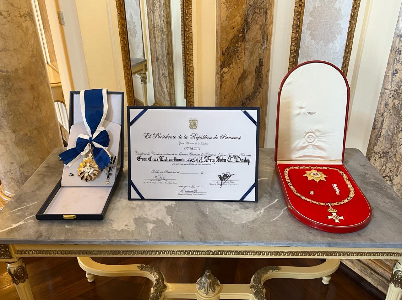 Visit of the Grand Master Fra’ John Dunlap to the President of the ...