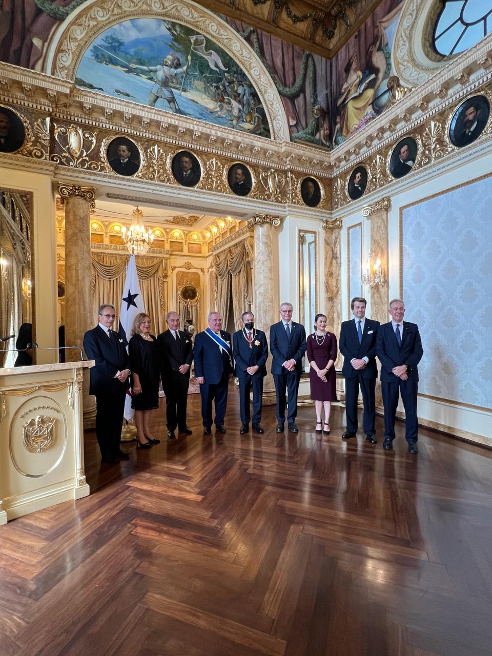 Visit of the Grand Master Fra’ John Dunlap to the President of the ...